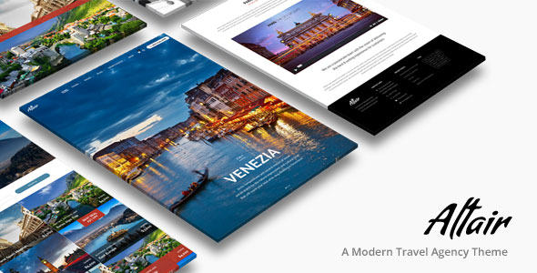 Download Free Altair Theme v4.0 - Tour Travel Agency - Crack Themes
