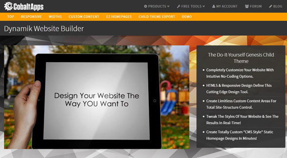 Download Free Dynamic Website Builder v2.4.7 + Skins - Crack Themes