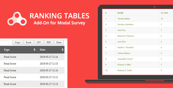 Download Free Ranking Tables v1.0.1 - Modal Survey Add-on - Crack Themes